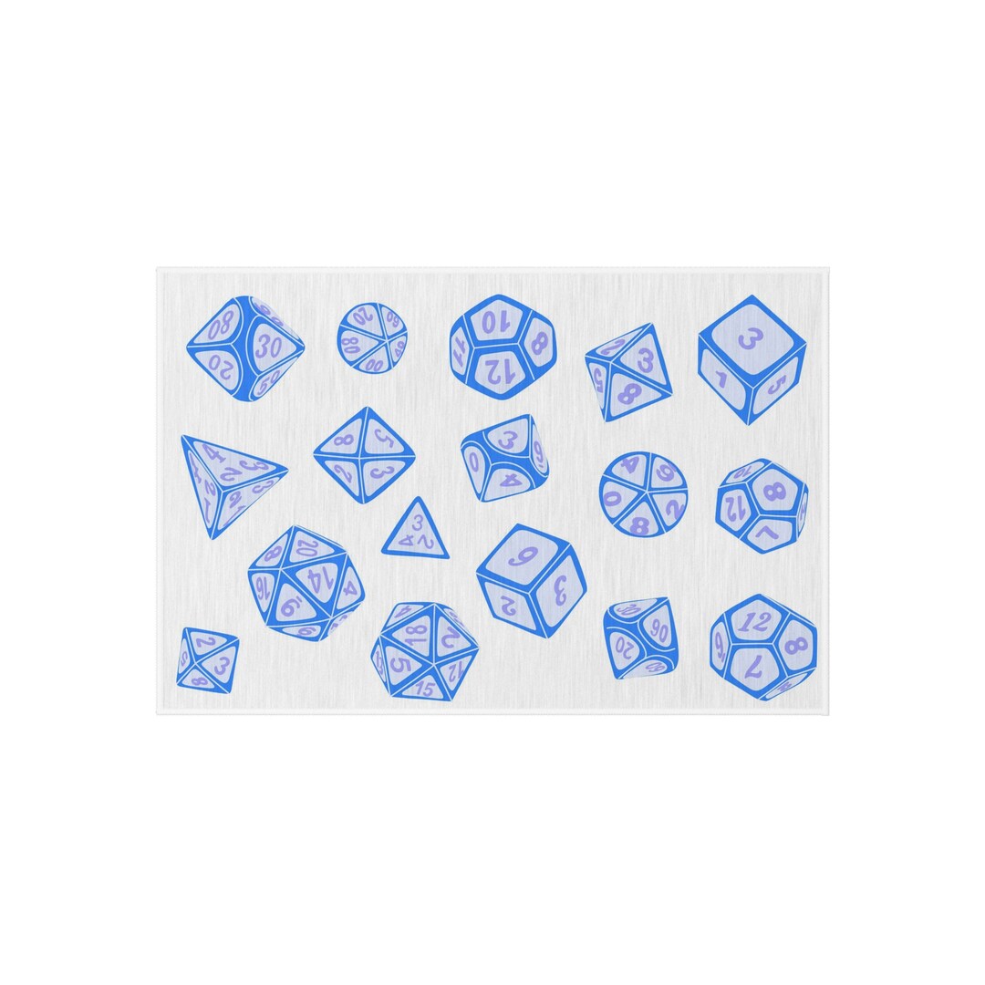 Dnd Rug, D20 Rug, Dungeon and Dragons Rug, Dungeon Master Rug, Rug ...