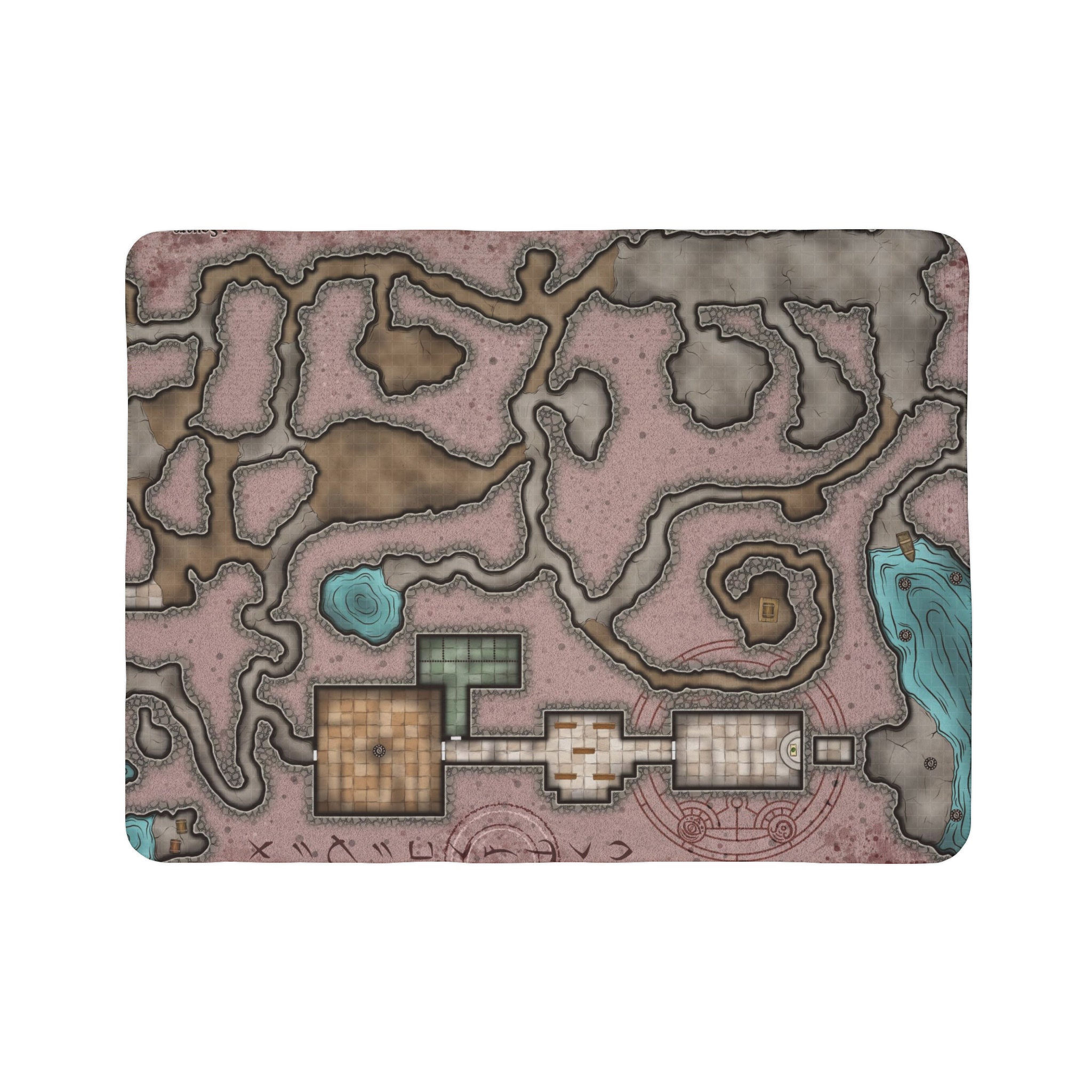 Dnd Throw Blanket, D20 Blanket, Dungeon and Dragons Blanket, Dungeon ...