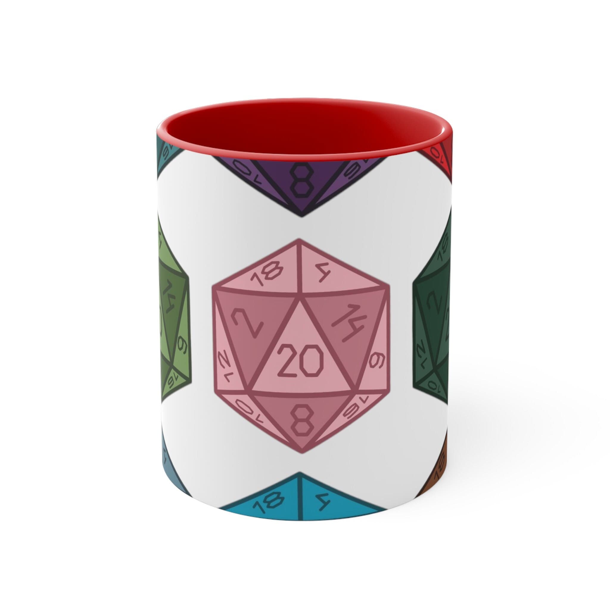 Dnd D20 Mug, Dnd Ceramic Mug, Dnd Coffee Mug, Mug Gift for Dnd Fan, Dnd ...