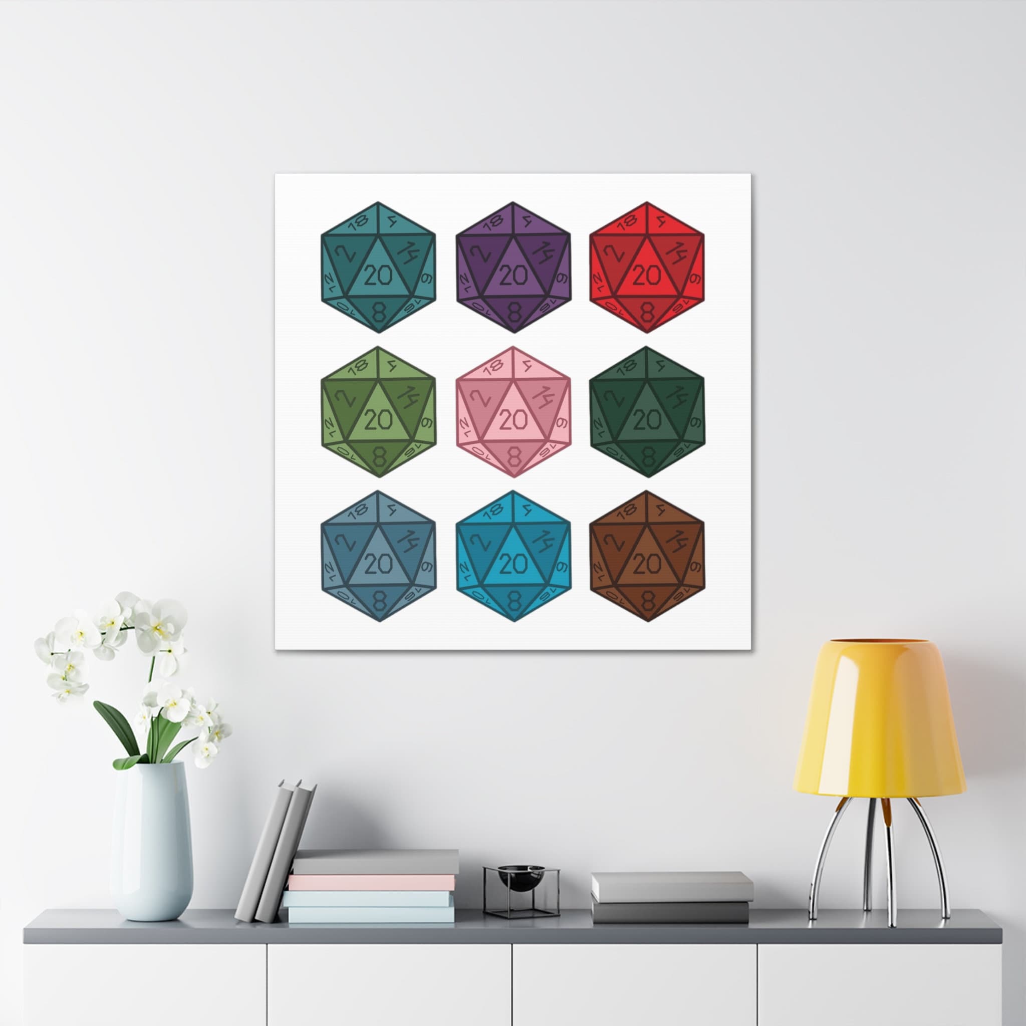 Dnd Graphic, Dnd Poster, Dnd Theme Art, Dnd D20 Artwork, Rpg Print ...