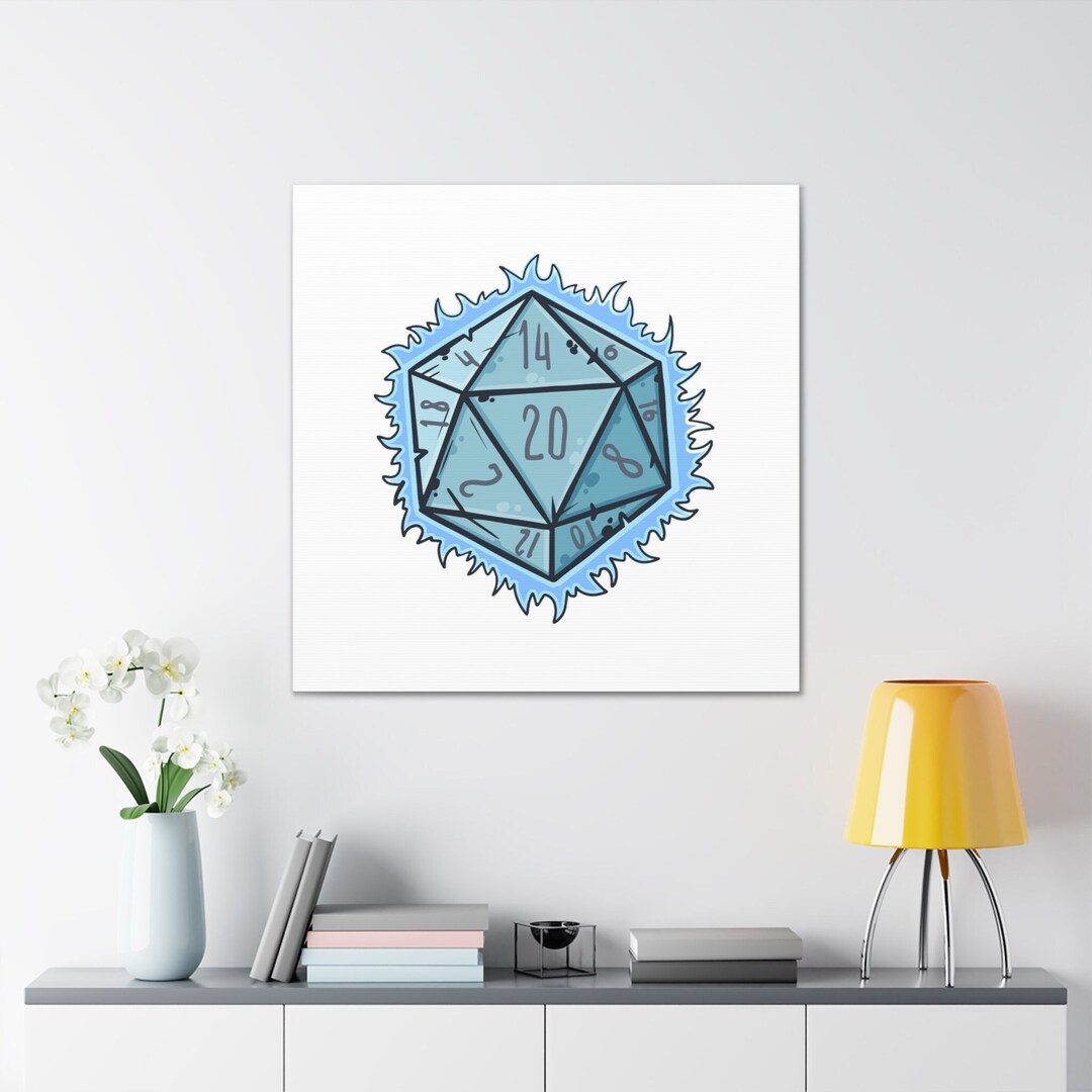 Dnd Graphic, Dnd Poster, Dnd Theme Art, Dnd D20 Artwork, Rpg Print ...
