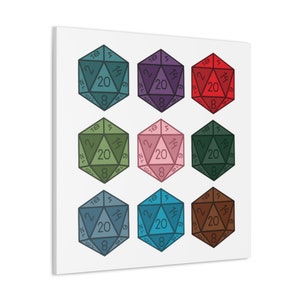 Dnd Graphic, Dnd Poster, Dnd Theme Art, Dnd D20 Artwork, Rpg Print ...