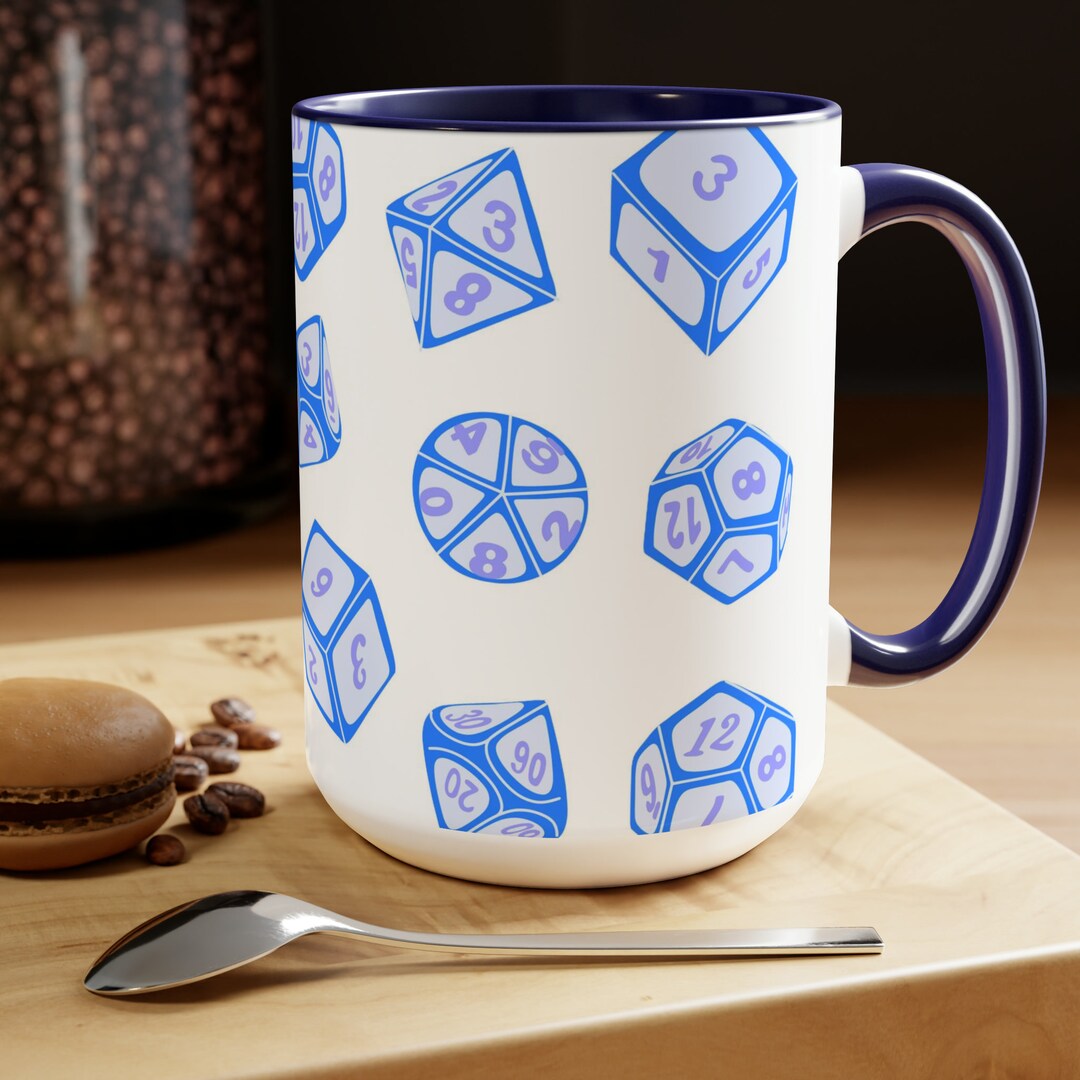 Dnd D20 Mug, Dnd Ceramic Mug, Dnd Coffee Mug, Mug Gift for Dnd Fan, Dnd ...
