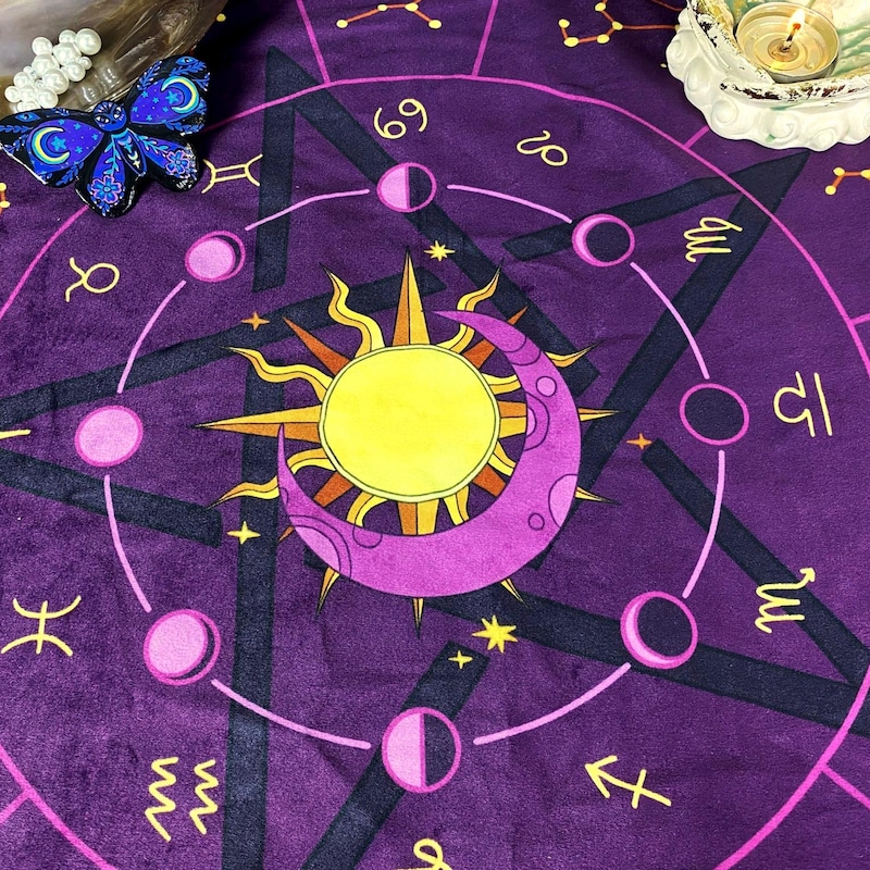 Tarot Tablecloth - Etsy