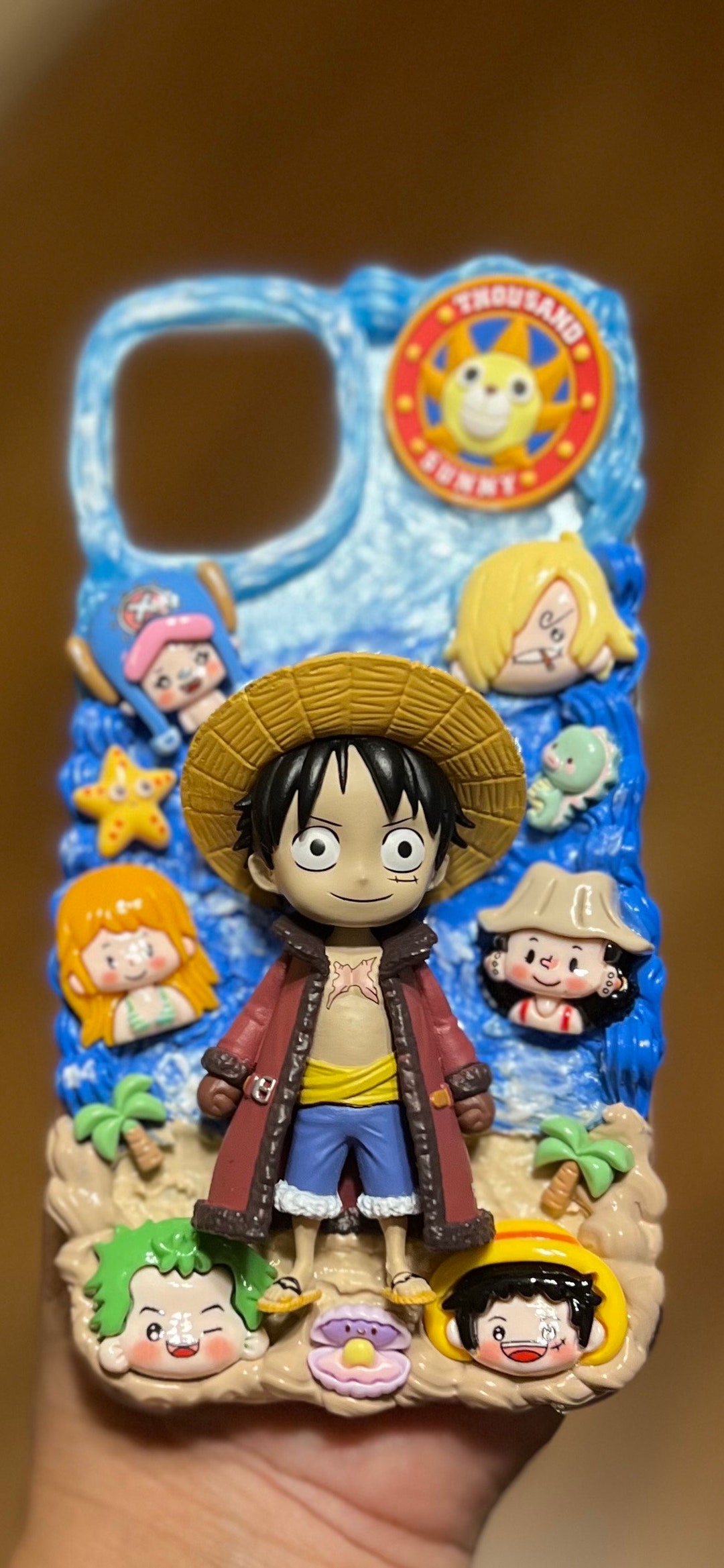 Monkey D Luffy One Piece Anime Decoden Phone Case - Etsy Australia