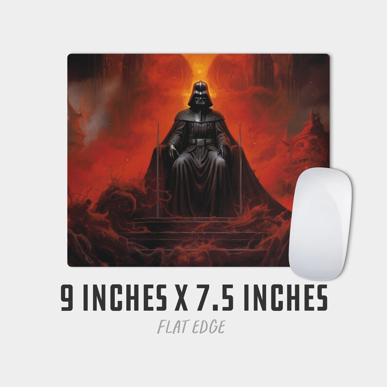 Darth Vader Desk Mat - Star Wars Inspired Gamer Pad and Mouse Pad - Etsy