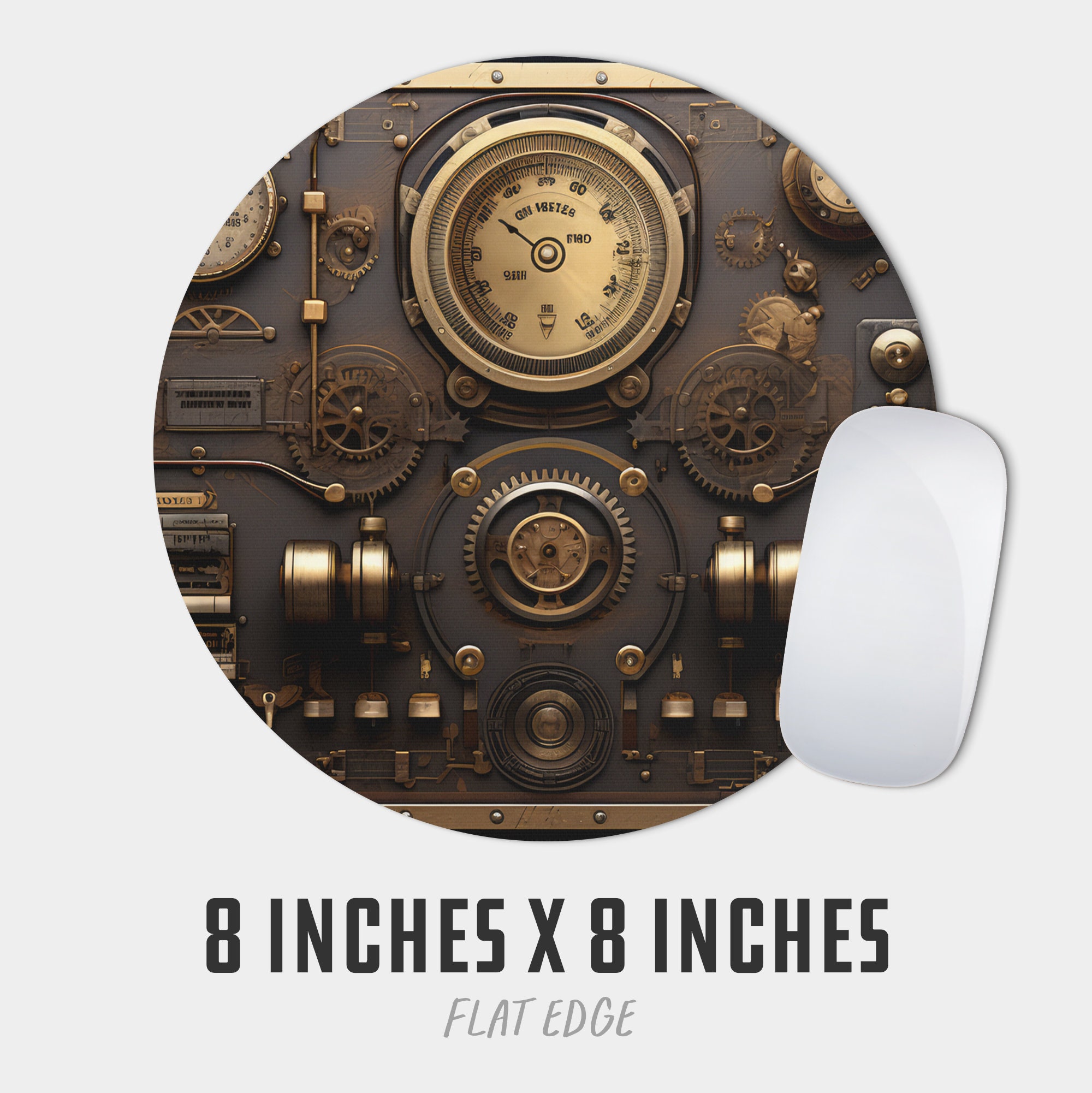 Steampunk Panel Desk Mat Vintage Machine Controls Large Mouse Pad - Etsy