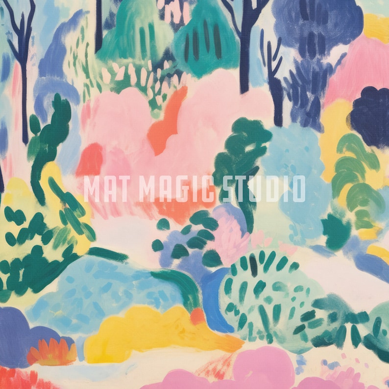 Matisse Landscape Desk Mat: Collioure Inspired Extra Large Mousepad - Etsy