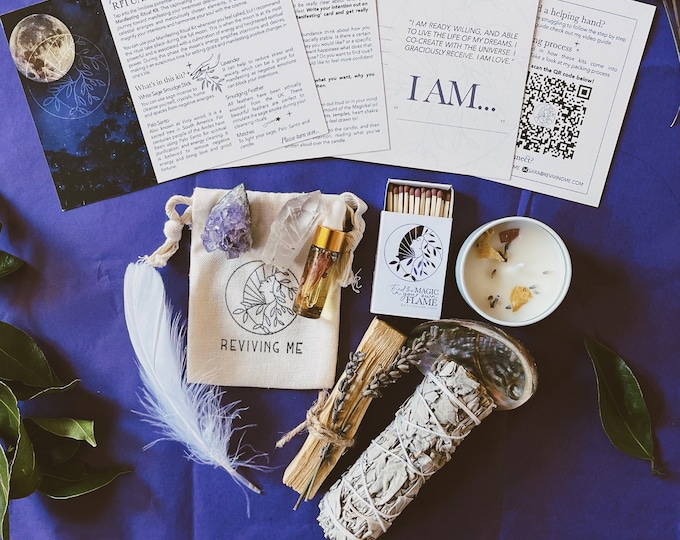 Forest Witch Ritual Box - Witchcraft Altar Set - Woodland Set ...