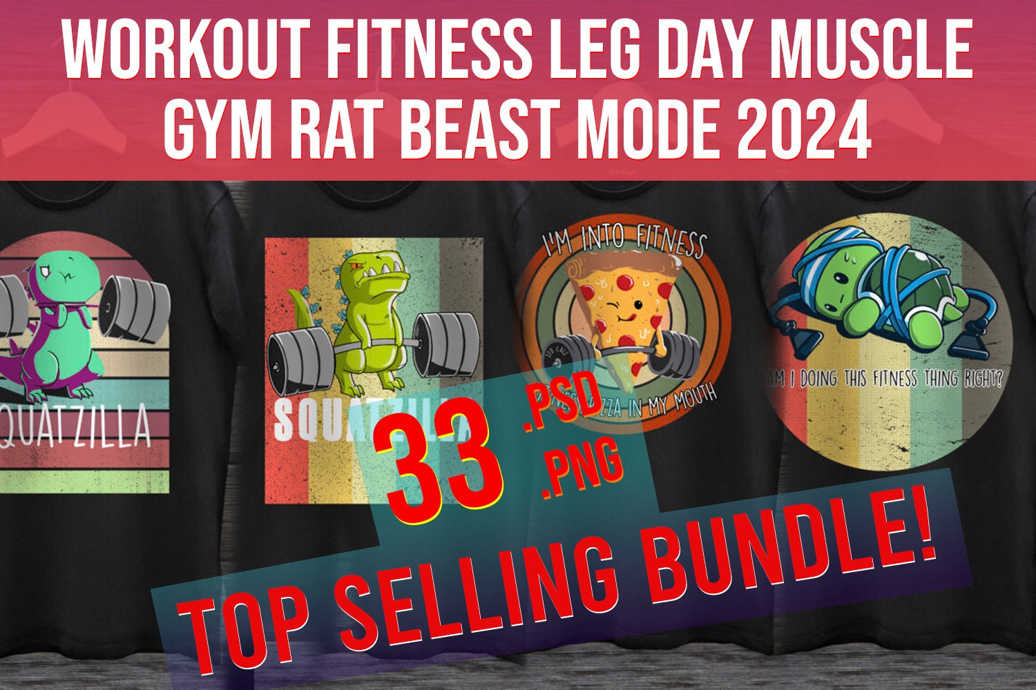 Gym Rat Body Building Muscles Beast Mode Fitness Print on Demand ...