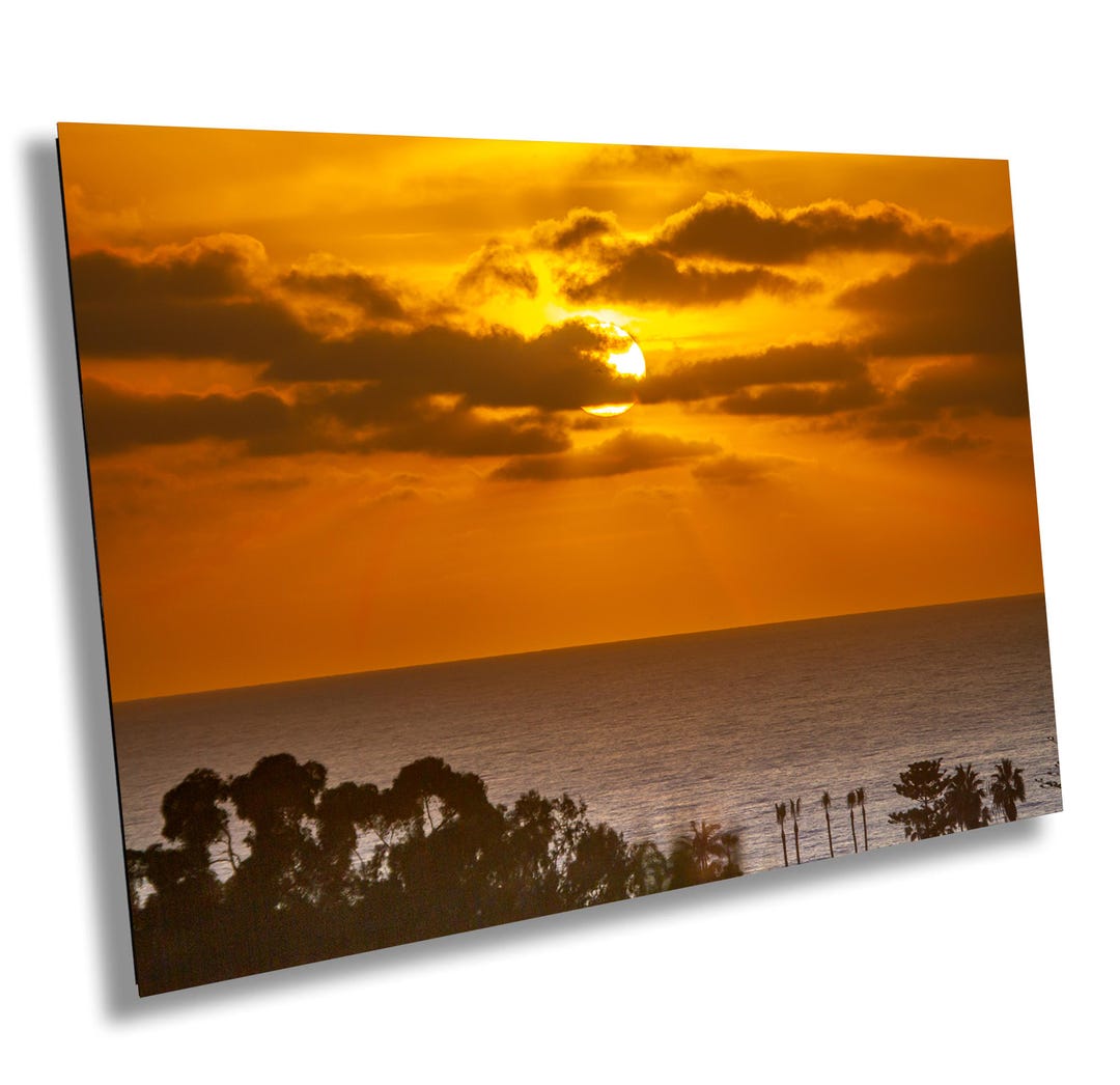 Sunset Crossing Clouds, La Jolla, CA, San Diego - Etsy