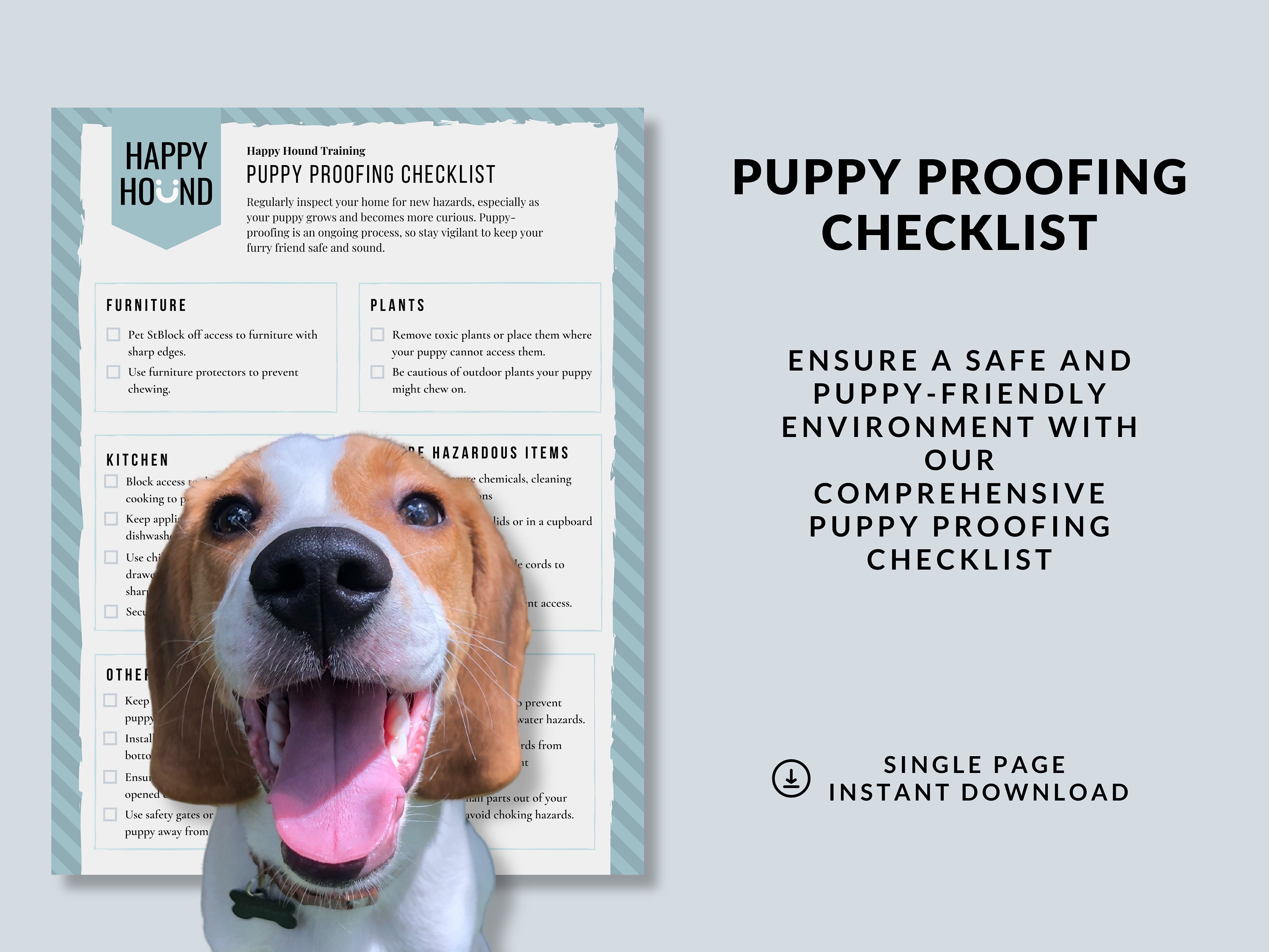 Comprehensive Puppy Proofing Checklist | Safe Home for Your New Puppy ...