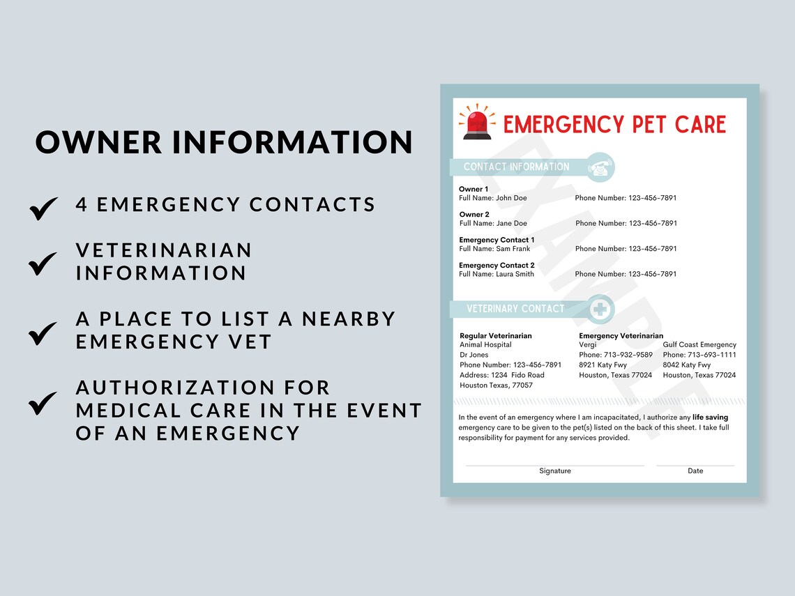 Essential Pet Emergency Preparedness Guide and Checklists | Disaster ...