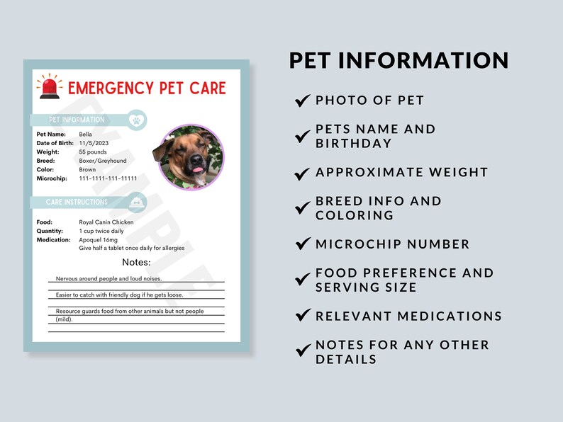 Essential Pet Emergency Preparedness Guide and Checklists | Disaster ...