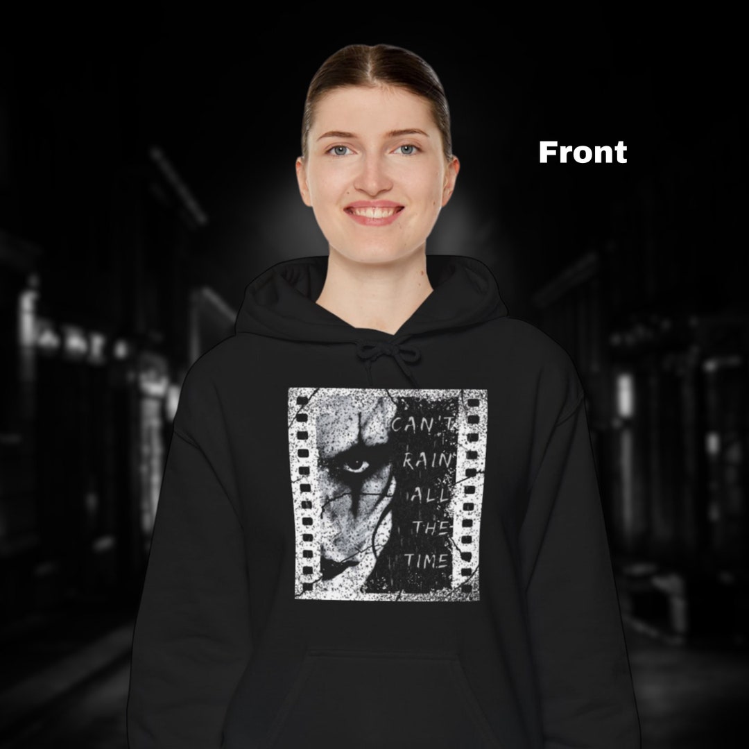 The Crow Movie Hoodie, Eric Draven Pullover, Crow Movie Hooded ...