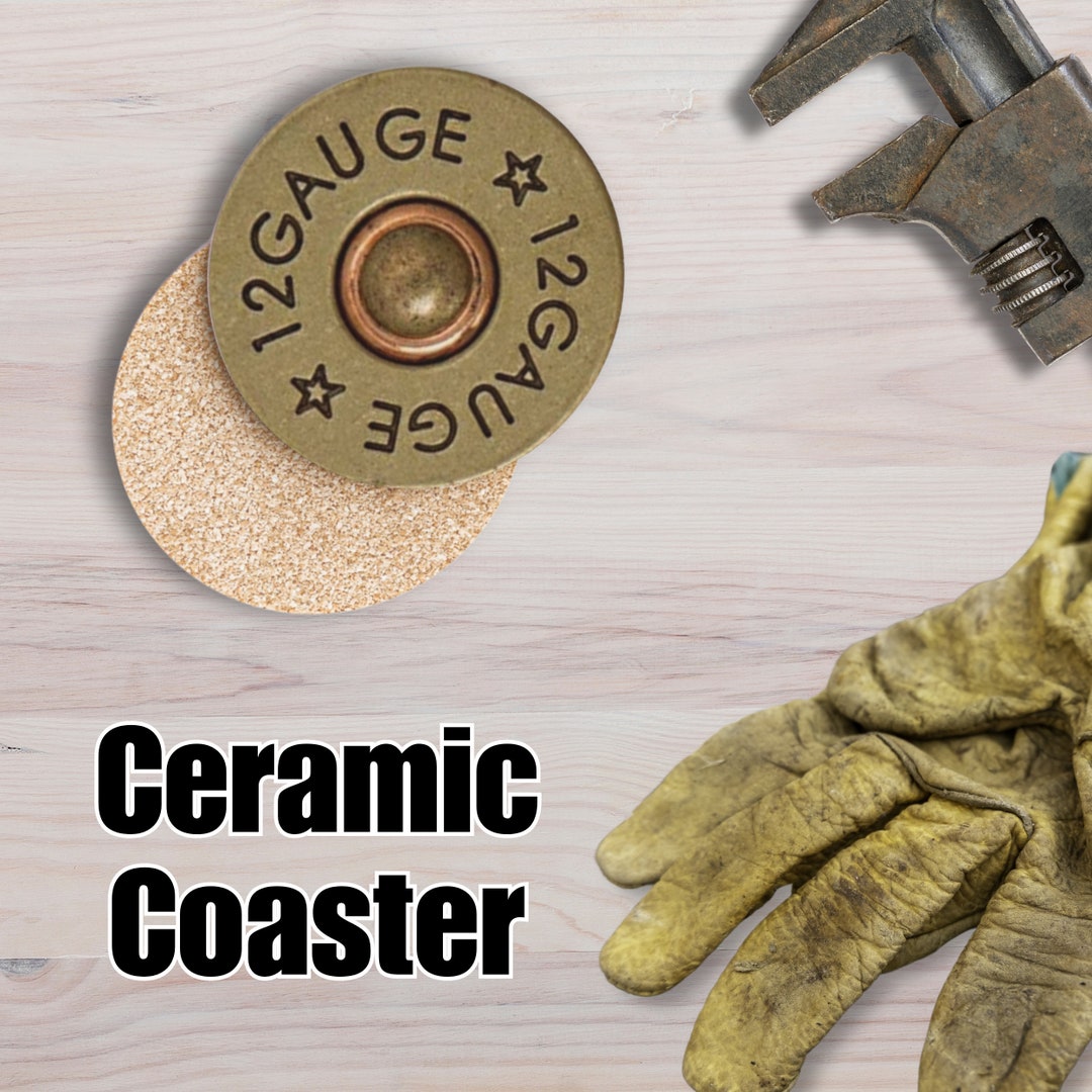 Shotgun Shell Coaster, Beer Coaster, Cup Coaster, Drink Coaster ...