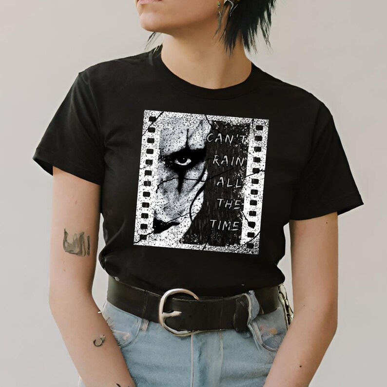 The Crow T Shirt Unisex The Crow Shirt Eric Draven Tee Crow Movie