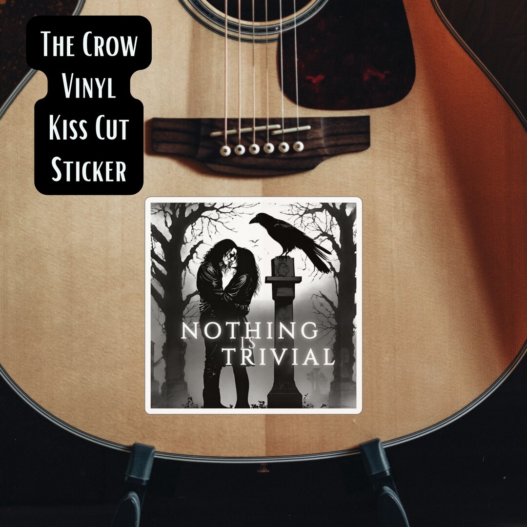 The Crow Movie Kiss-cut Stickers, the Crow Decor, the Crow Decal, Dorm ...