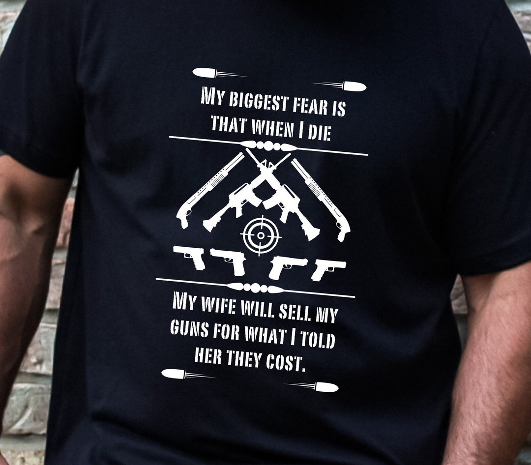 Funny Gun T Shirt Gun Gifts for Men 2nd Amendment Gun Lover T Gun ...