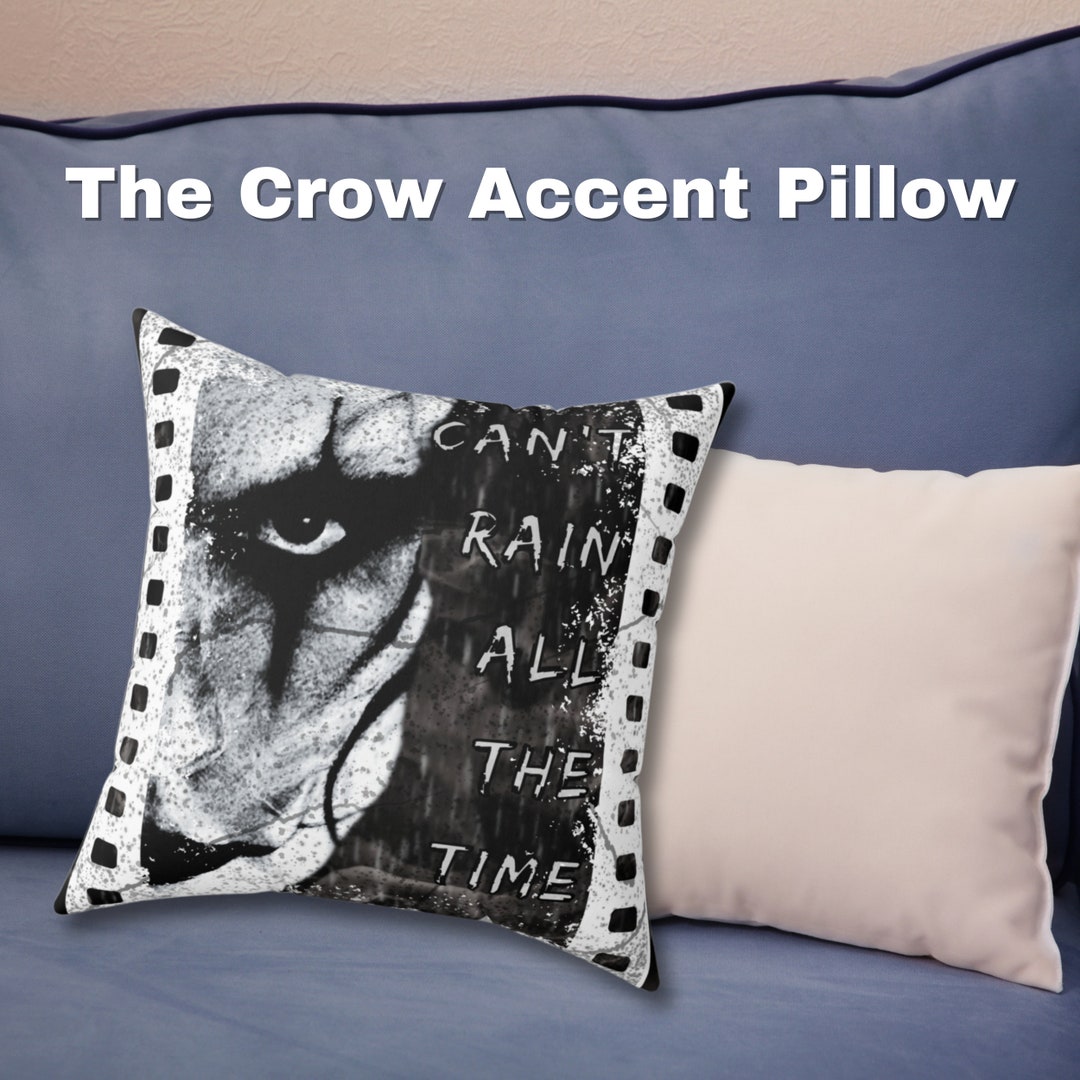 The Crow Movie Accent Pillow, the Crow Throw Pillow, the Crow Room ...