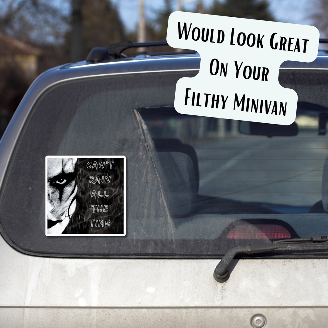 The Crow Movie Car Decal, Crow Car Sticker, Sticker for Vehicle, Car ...