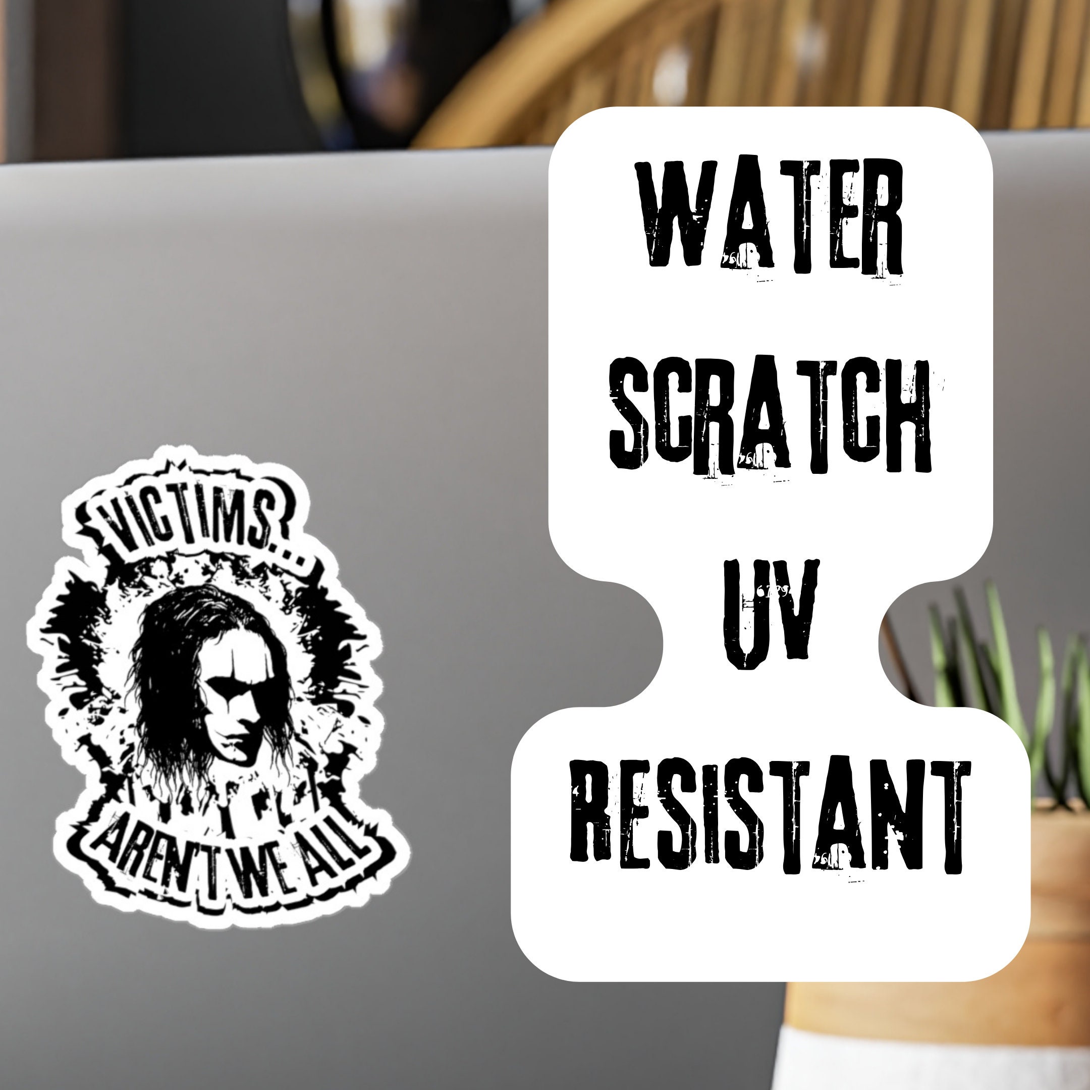 The Crow Vinyl Sticker, Crow Movie Decal, Brandon Lee, Eric Draven ...