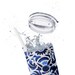 Elegant Blue Talavera Skinny Tumbler With Straw, 20oz. Mexican Inspired ...