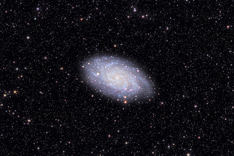 M33 Galaxy High-res Space Photo Digital Download, Wall Decor, Home ...