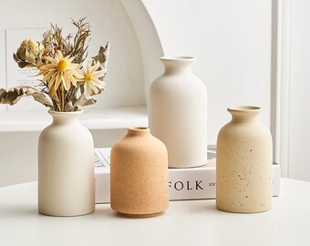 Small Ceramic Vase Handmade Pottery Vase Flower Vase - Etsy