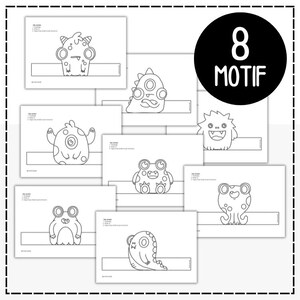 Paper Craft Decoration Monster - Etsy
