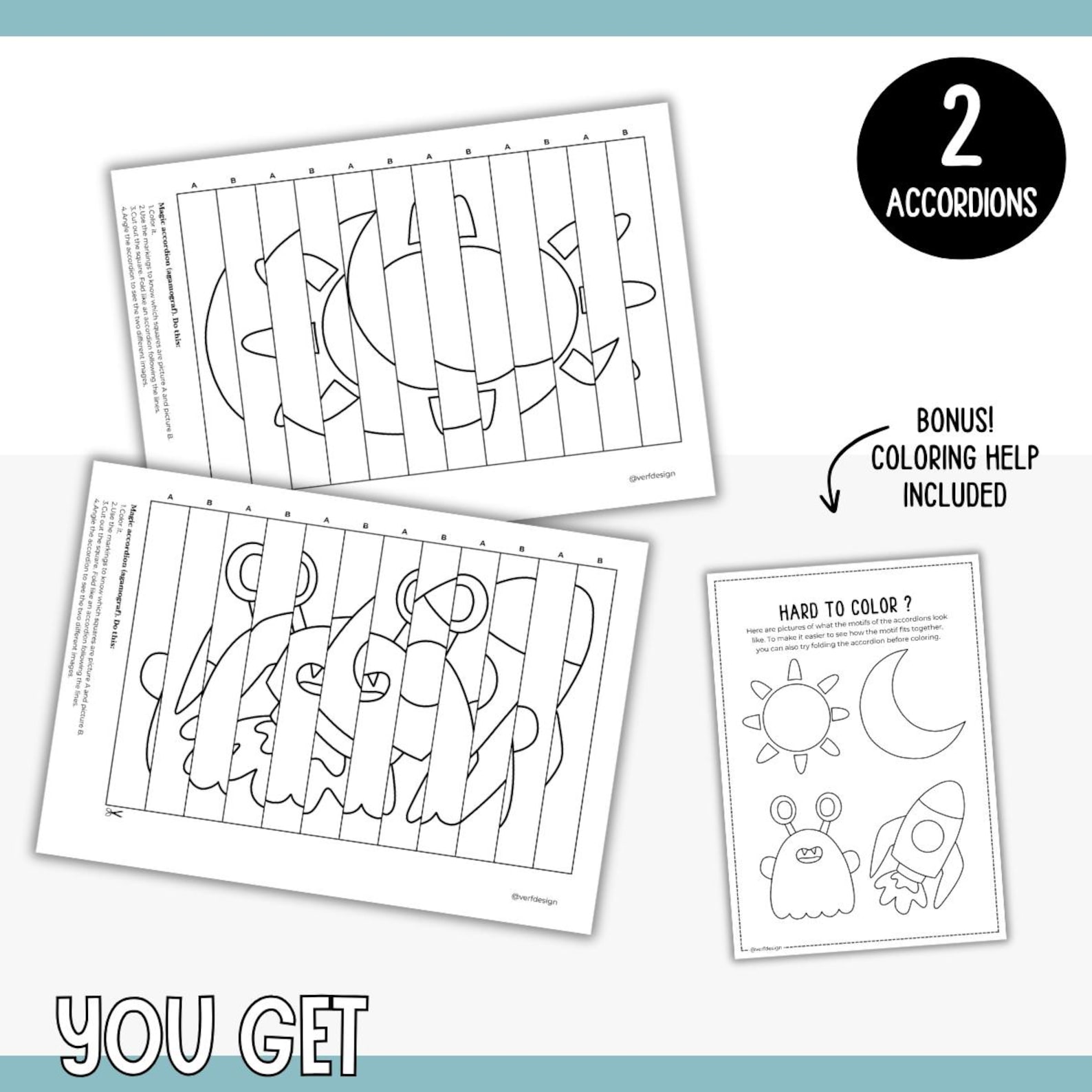 Space-themed Agamograph Craft – Fold & Reveal the Magic! - Etsy