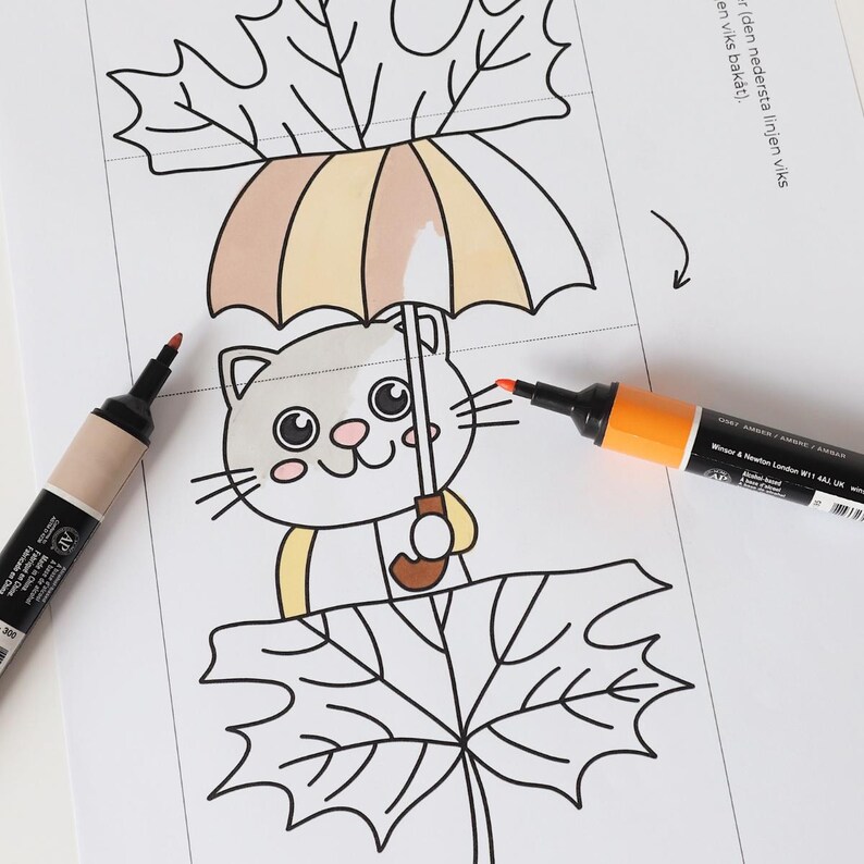 Printable Fall Craft for Kids – 3D Surprise Leaves Activity - Etsy