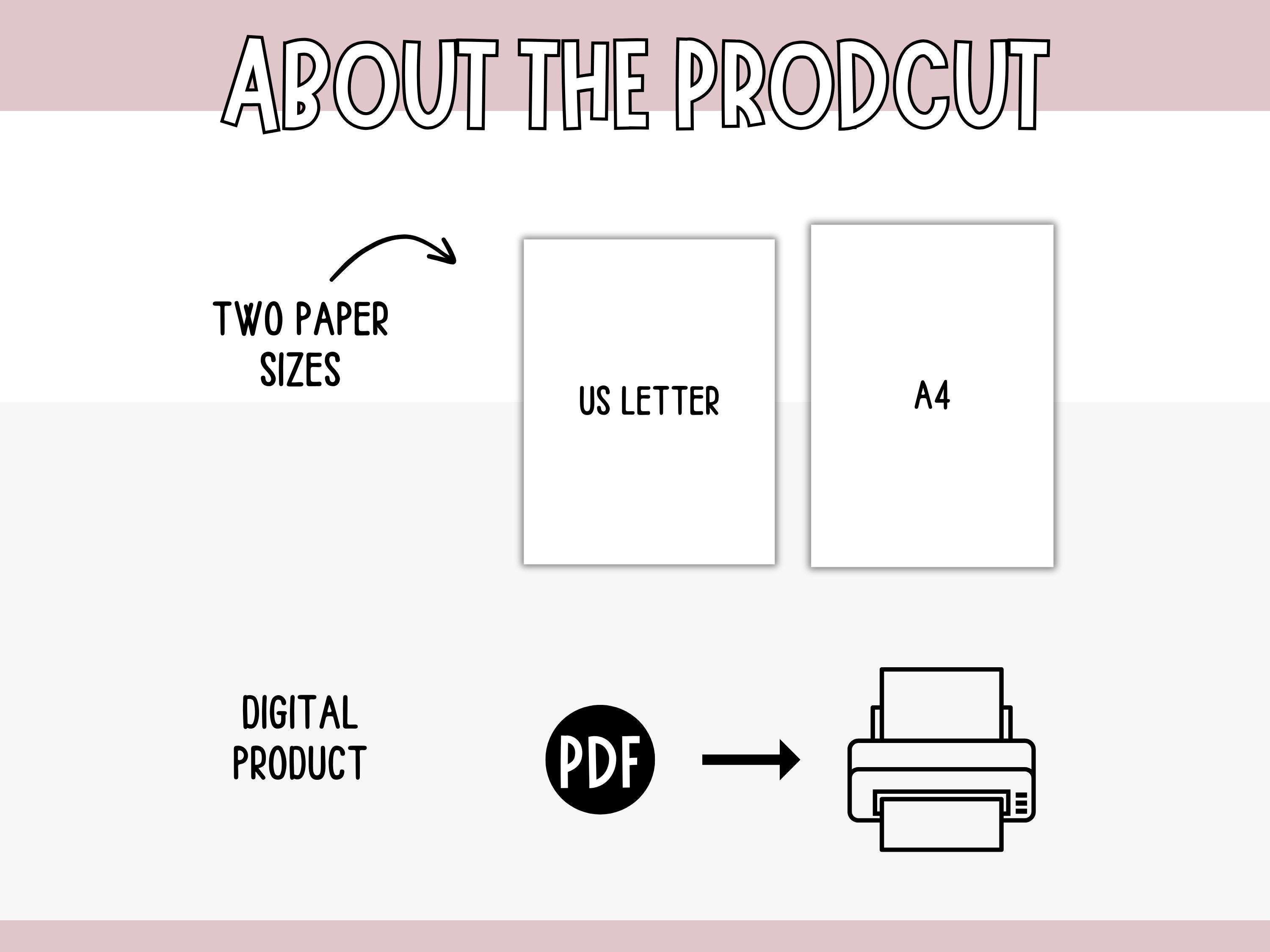 Printable Halloween Writing Templates Craft - Etsy