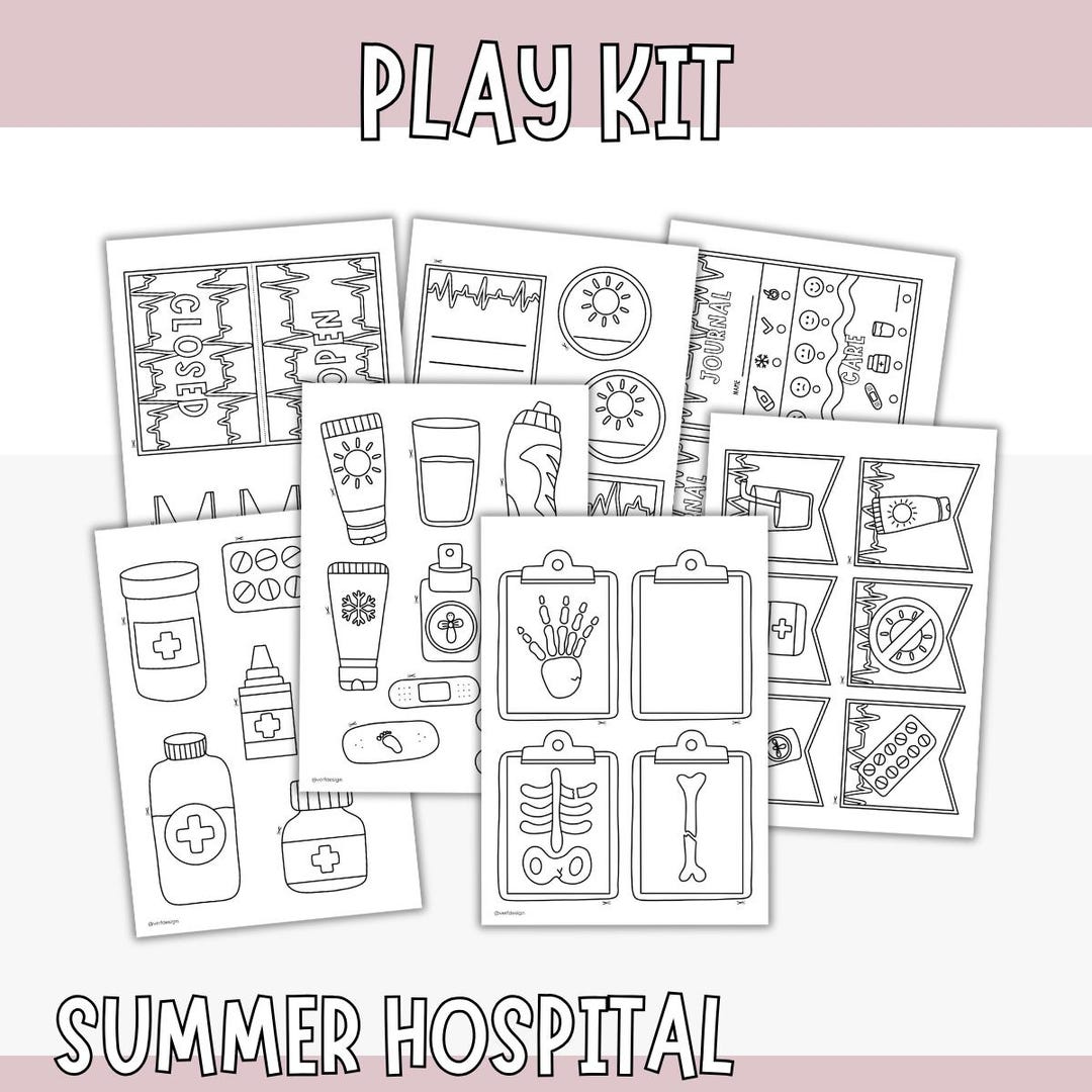 Play Kit – Summer Hospital - Etsy