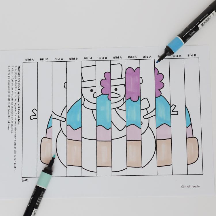 Kids Paper Craft Winter, Magical Accordions - Etsy