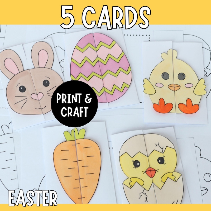 Easter Pop up Card - Etsy
