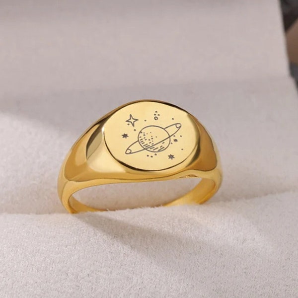 Planet Ring - Etsy