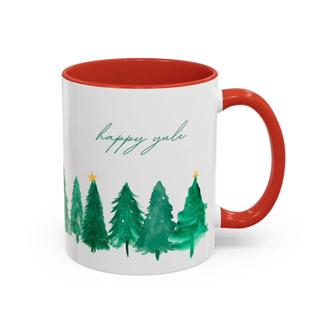 Happy Yule Coffee Mug, Pagan Christmas, Yuletide Gift - Etsy