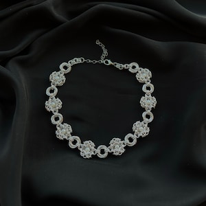 Byzantine Weave Chainmail Choker Medieval Chainmail Aluminium and ...