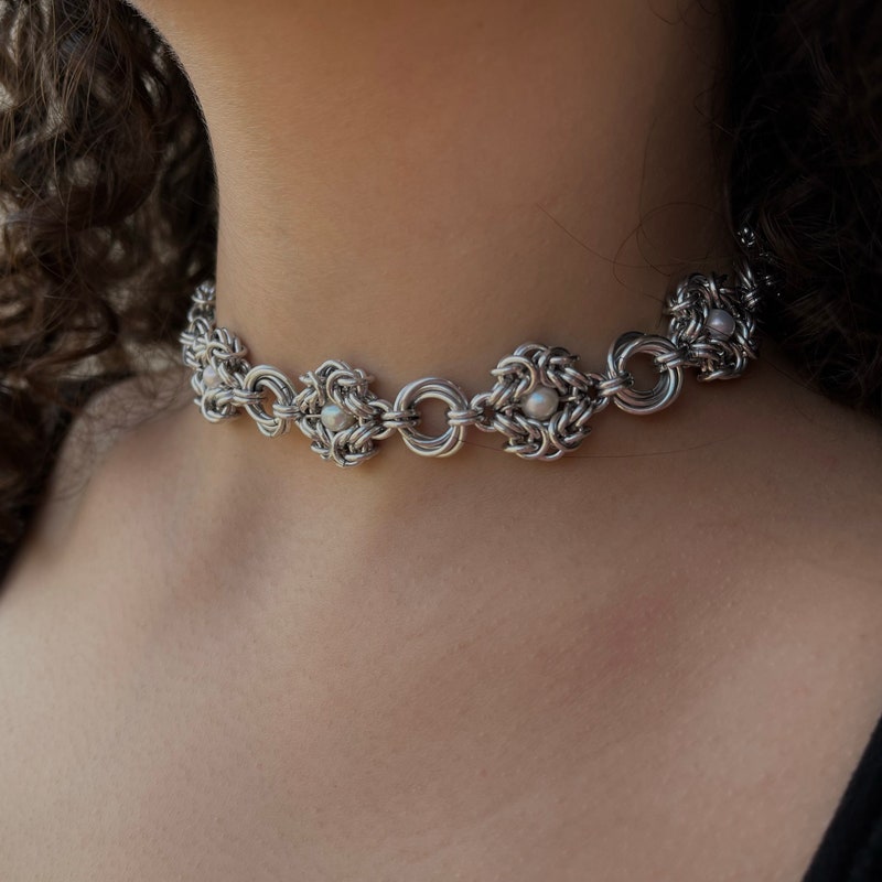 Chainmail Necklace - Etsy