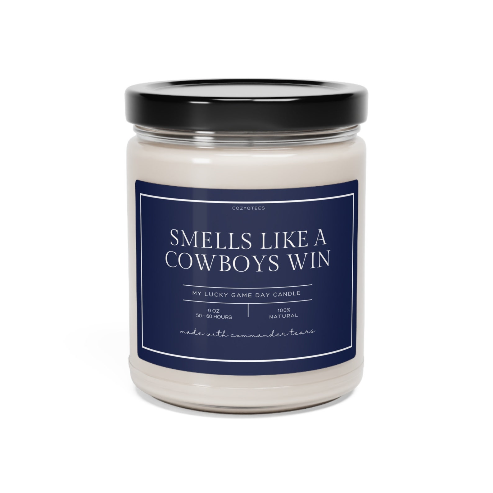 Smells Like a Win Candle, Dallas Cowboys Football, NFL Football Gift ...