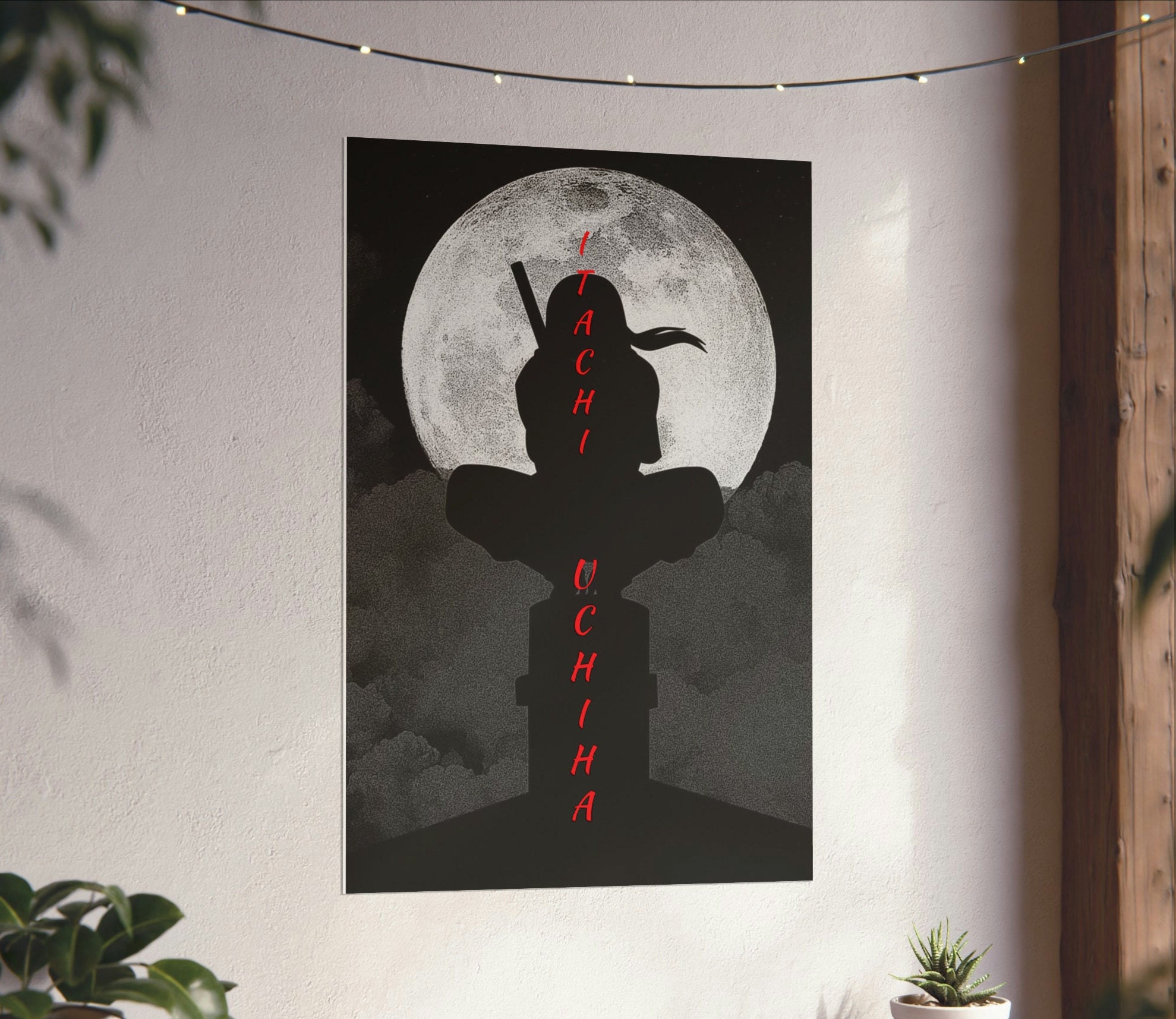 Anime-inspired Wall Decal Anime-themed Wallpaper Art Designs Anime Fan ...