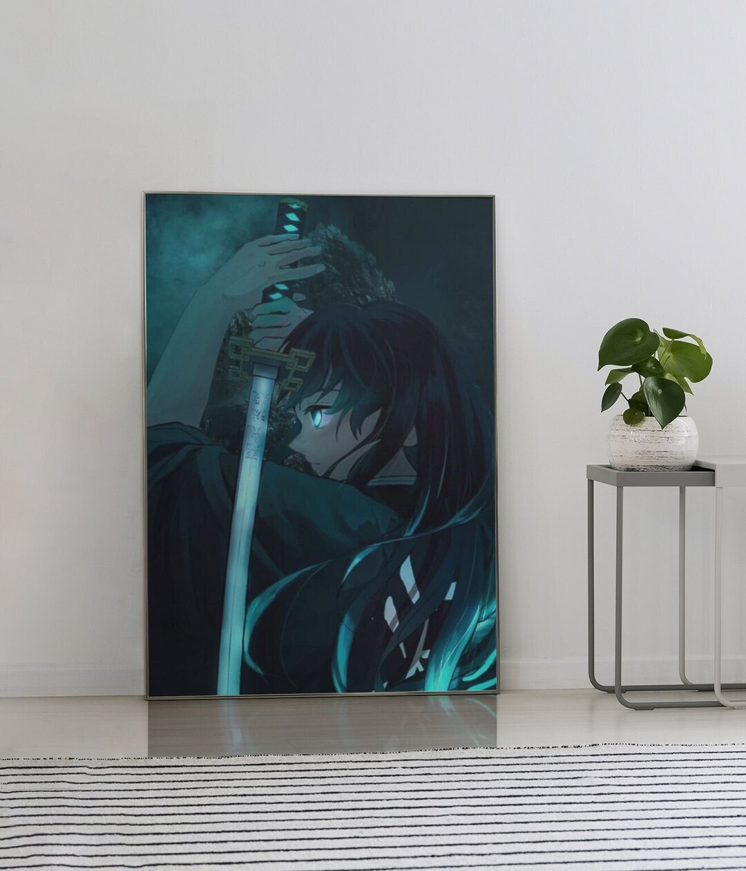 Anime-inspired Wall Decal Anime-themed Wallpaper Art Designs Anime Fan ...