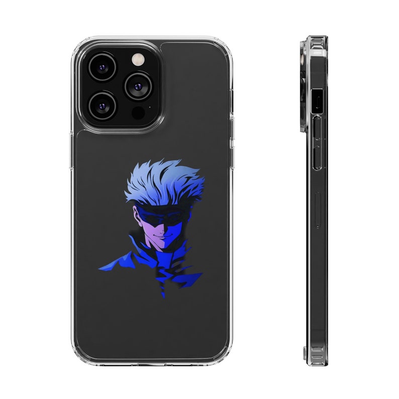 Anime-inspired Clear Phone Case Anime-themed Art Designs Anime Fan Art ...