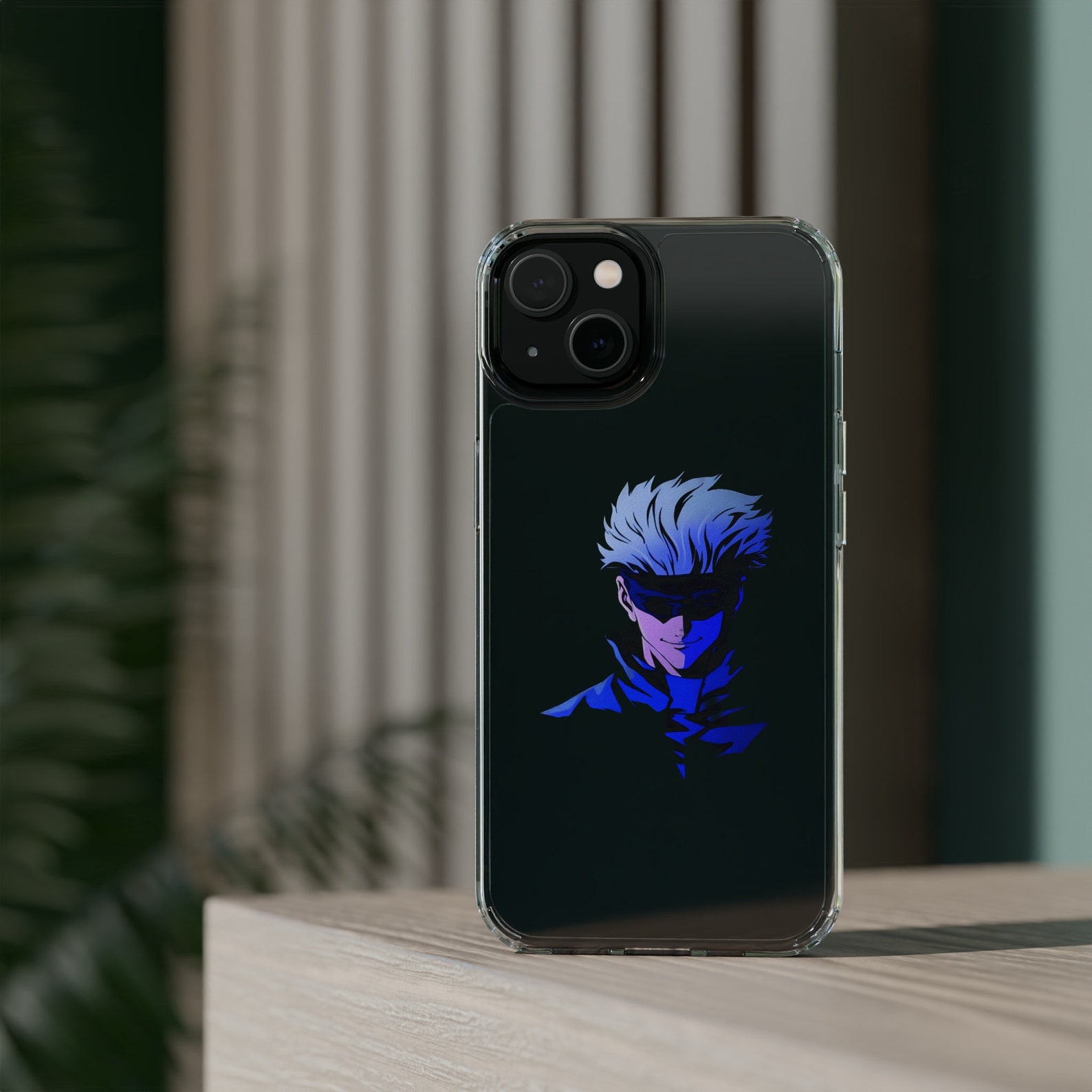 Anime-inspired Clear Phone Case Anime-themed Art Designs Anime Fan Art ...