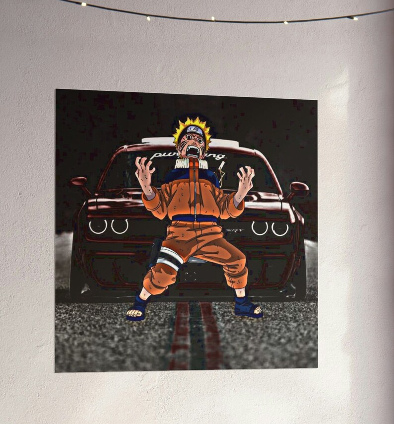 Anime-inspired Wall Poster Decal Anime-themed Wallpaper Art Designs ...