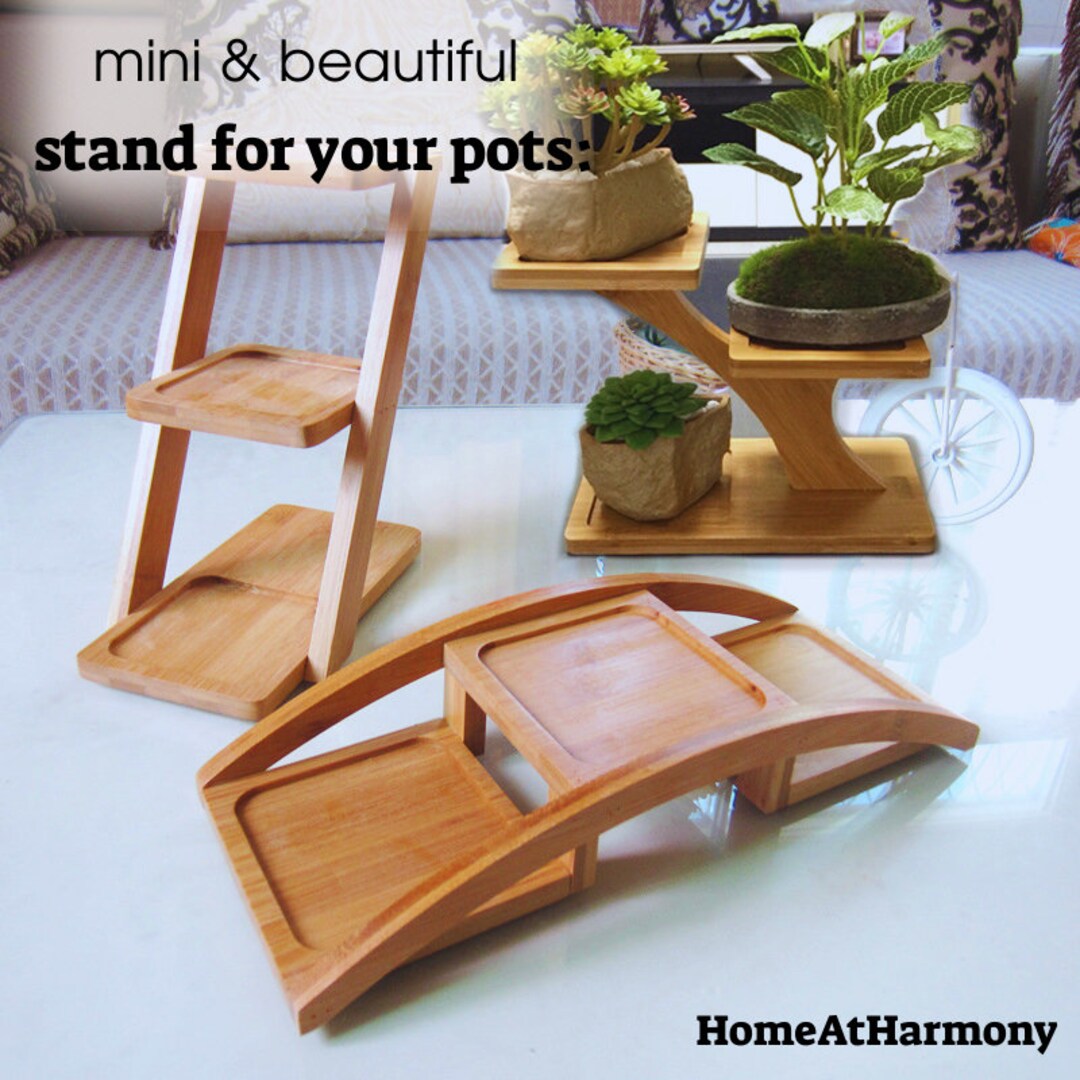 Mini Flower Stand, Standing Planter, Standing Pot, Plant Pot Character ...