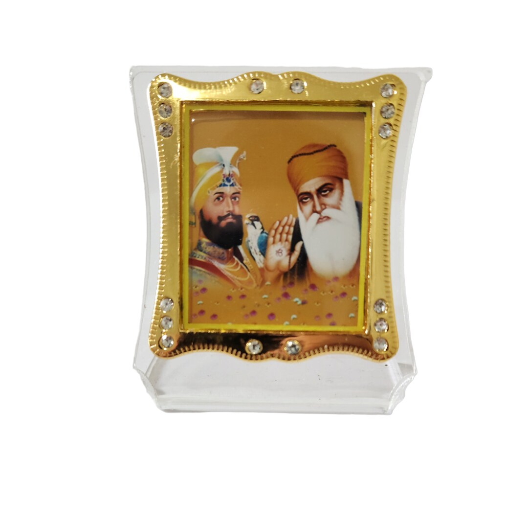 Dashboard Ornament of Golden Temple and Guru Sahib for Car/truck/office ...