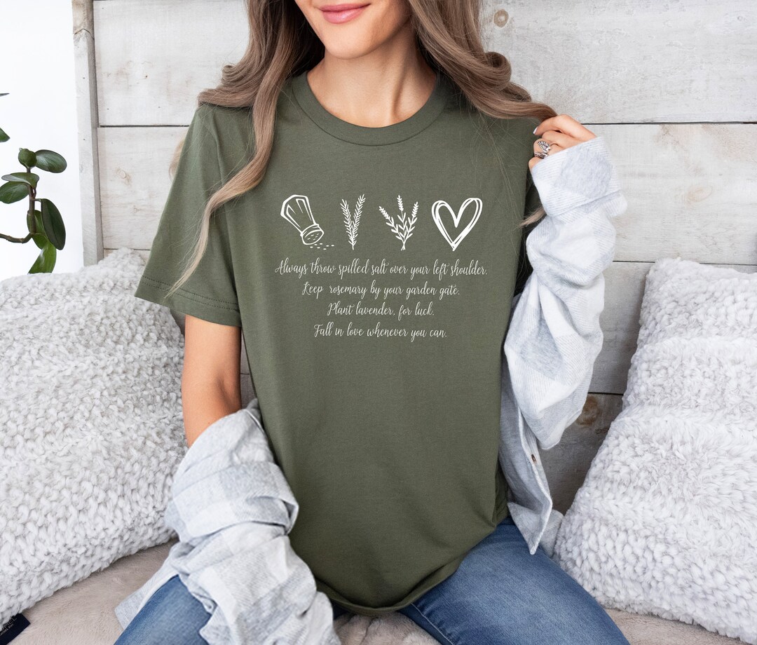 Practical Magic T-shirt: Salt, Rosemary, Lavender, Love - Etsy