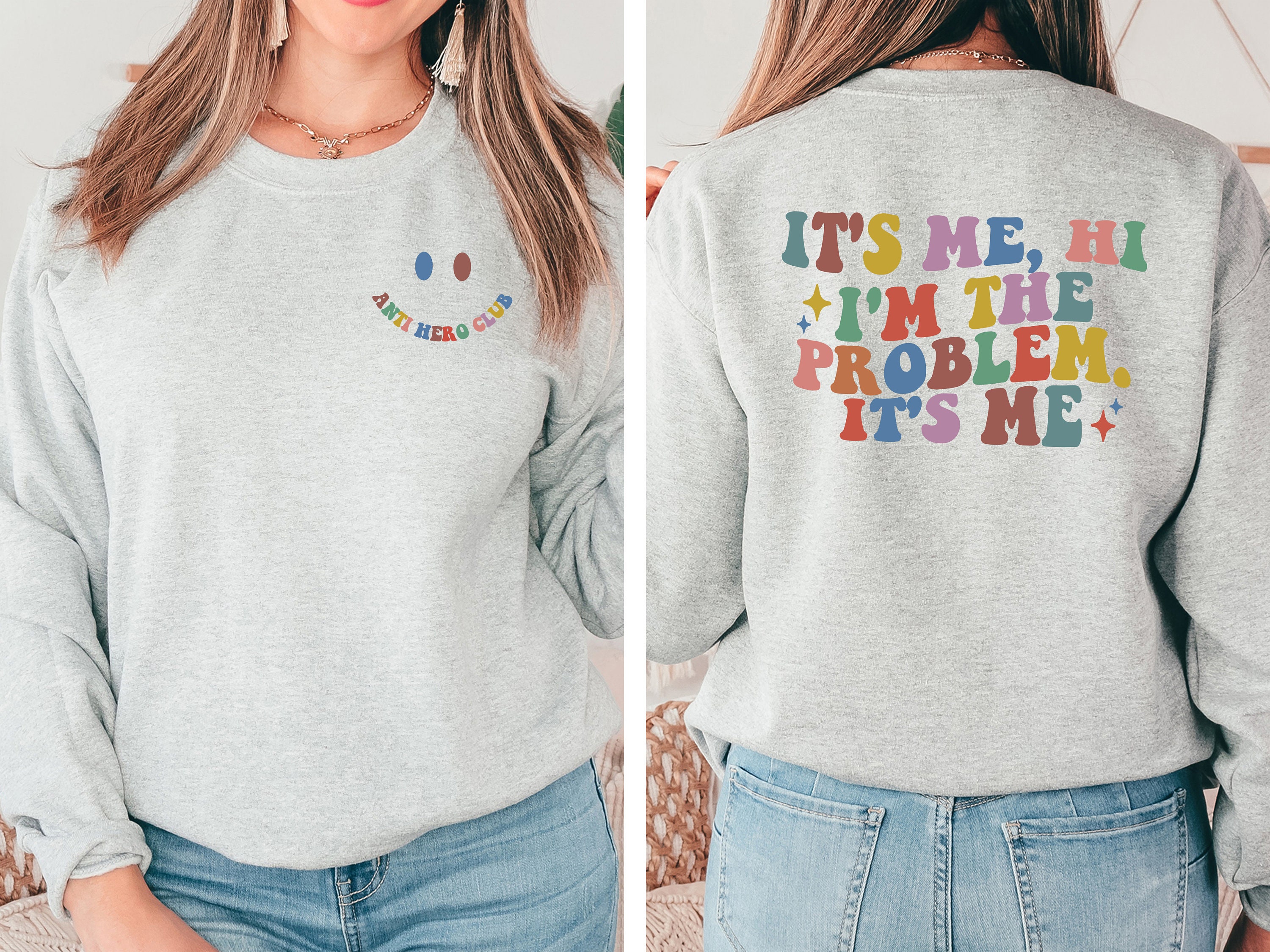 It's Me, Hi, I'm the Problem Sweatshirt - Country Music Concert Shirt ...